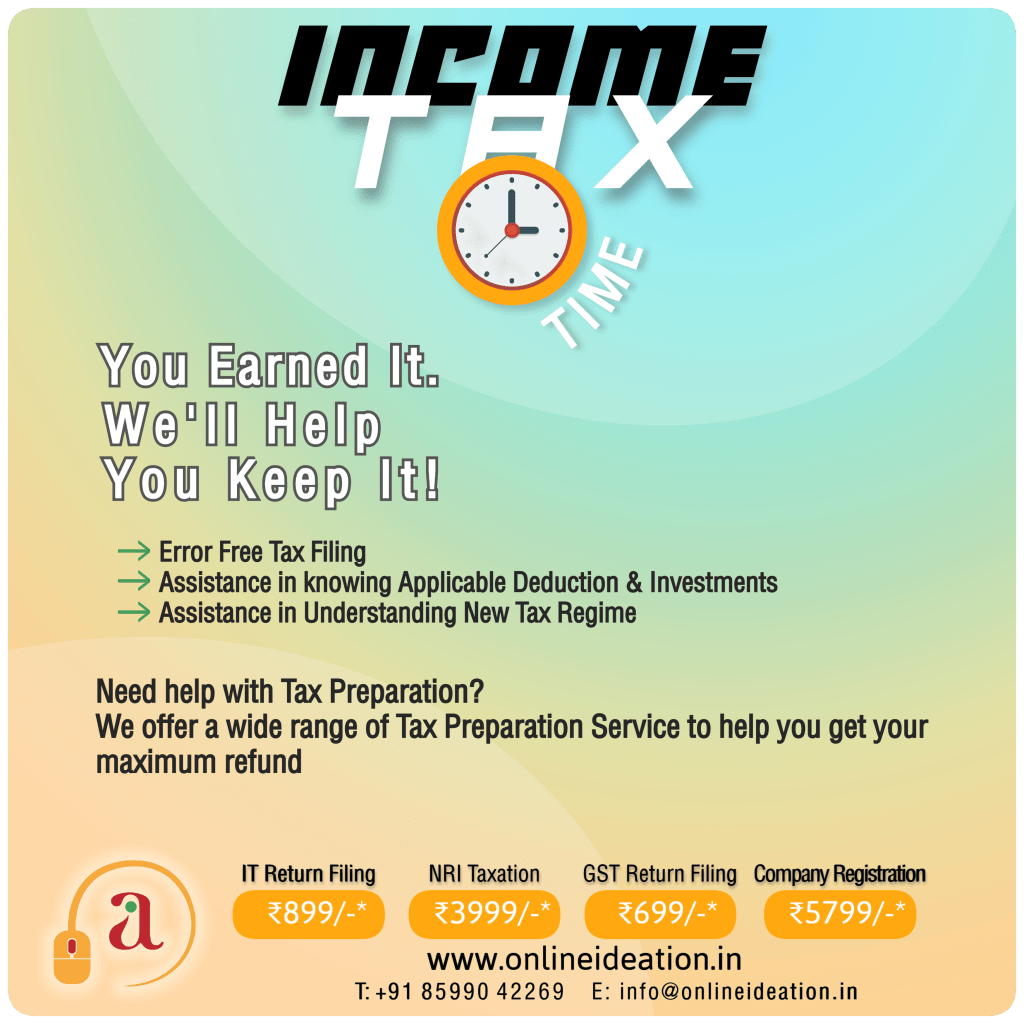 Mistakes One Should Avoid While Filing Income Tax Return ! | Onlineideation